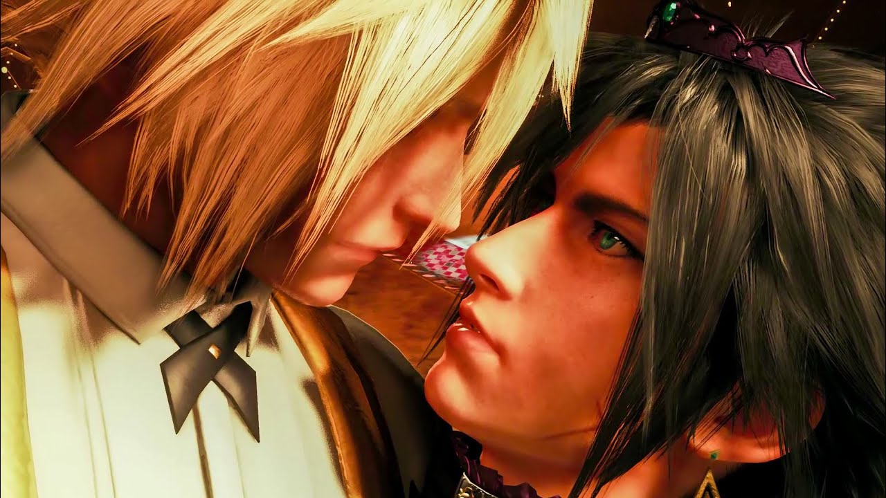 Cloud And Zack Honeybee Inn Dancescene Final Fantasy 7 Remake Youtube