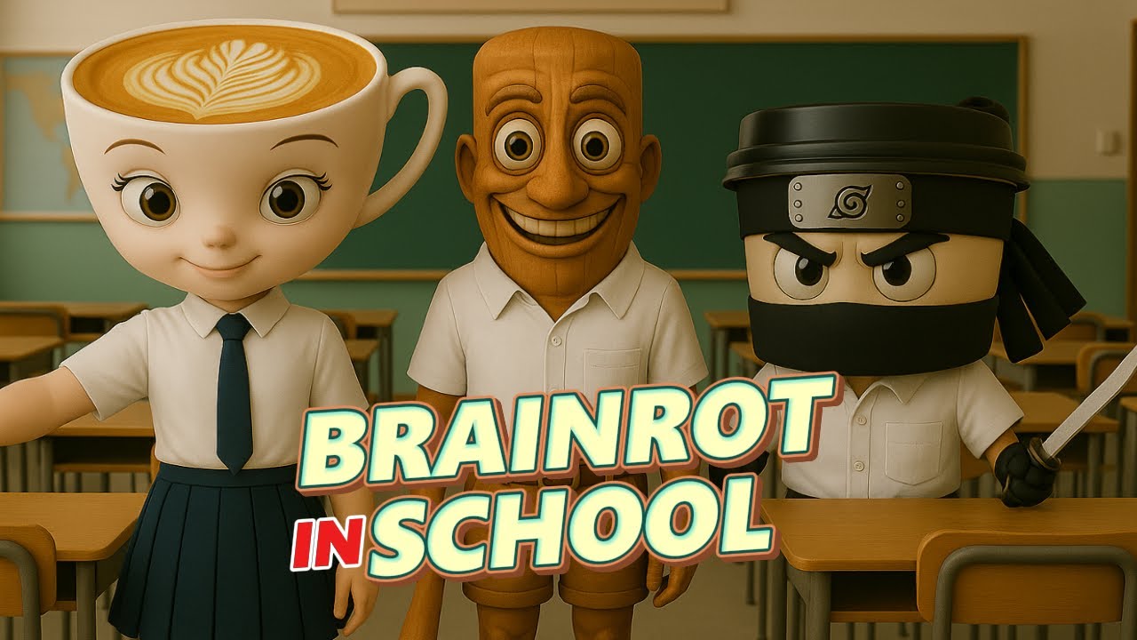 BRAINROT IN SCHOOL : Official Music Video - YouTube