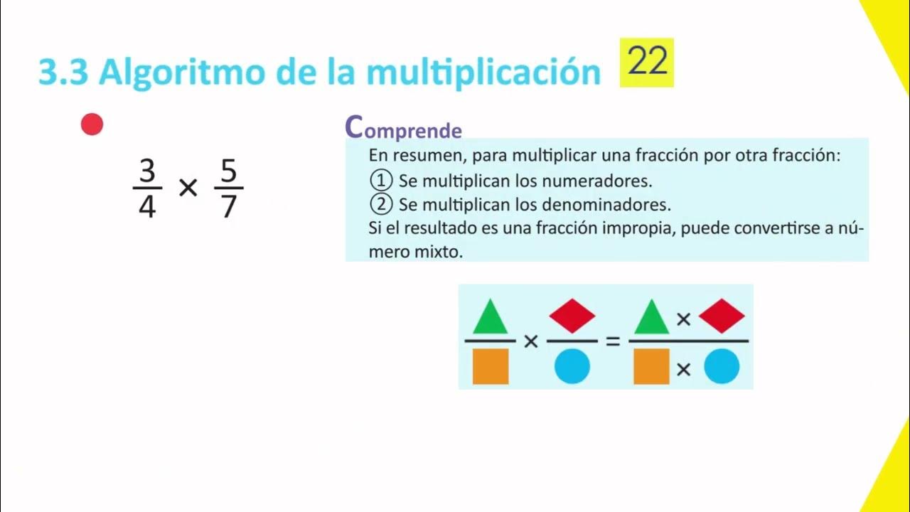 6° Clase 3.3 (U1) Algoritmo de la multiplicación ESMATE - YouTube