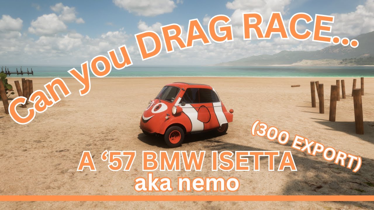 Forza Horizon 5 - Can you DRAG RACE... A BMW ISETTA (W/TUNE) - YouTube