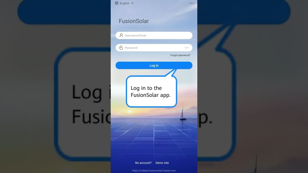 Fusion Solar App: Configuración - YouTube