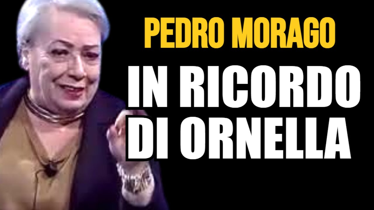 IN RICORDO DI ORNELLA MARIANI - PEDRO MORAGO - YouTube