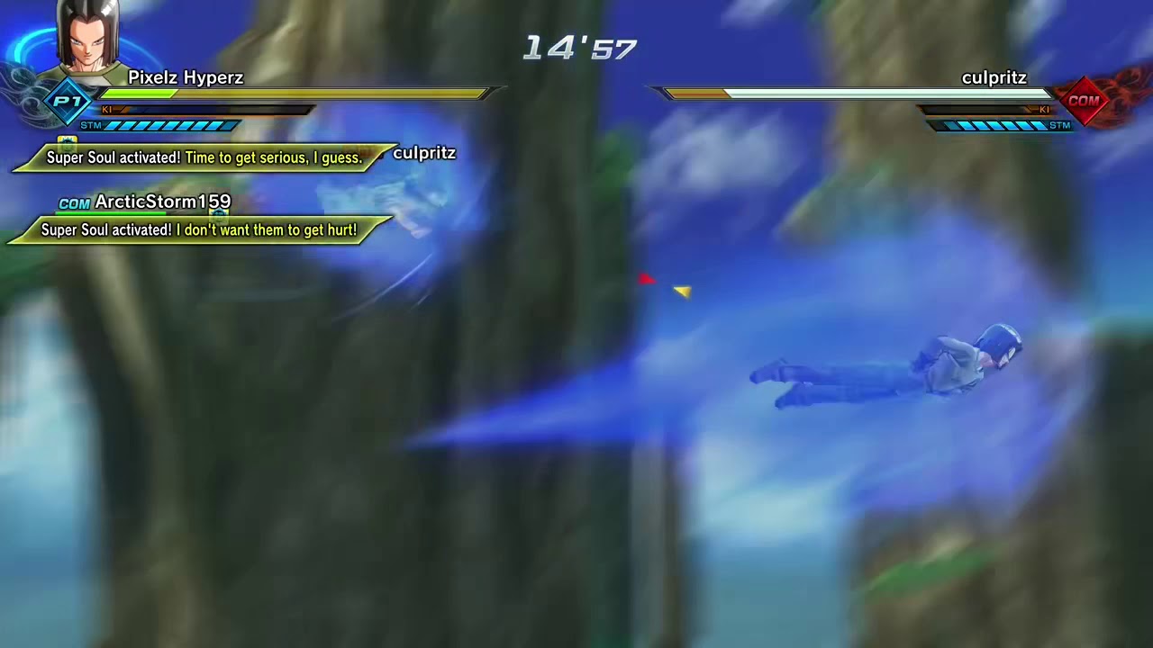 Android 17 vs Super Saiyan 4 Goku - YouTube