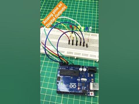Arduino Analog pins as Digital output | Arduino Analog pins as Output ...
