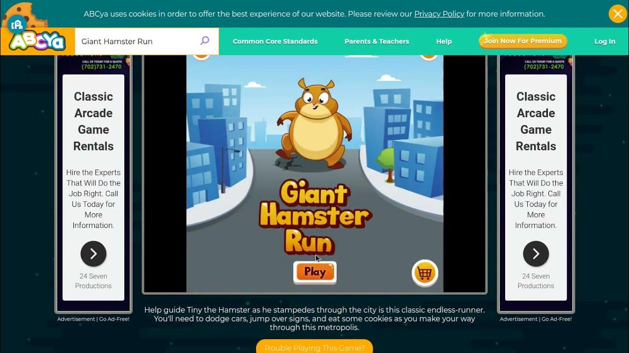 hey yall im playing abcya my fav game giant hamster run enjoy ...