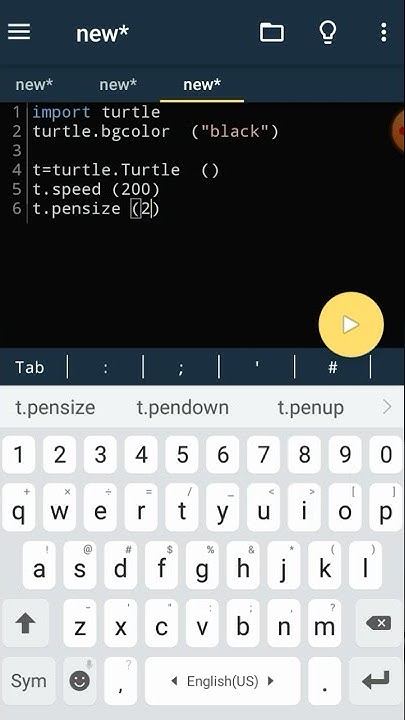 These Cool Designs On The Pydroid 3 Are Amazing Code Link In Description Py3 Pydroid3 Youtube