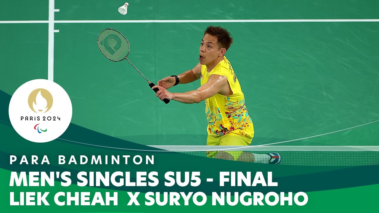 MALAYSIA 🇲🇾 X 🇮🇩 INDONESIA - Men's Singles SU5 Final | Para Badminton ...