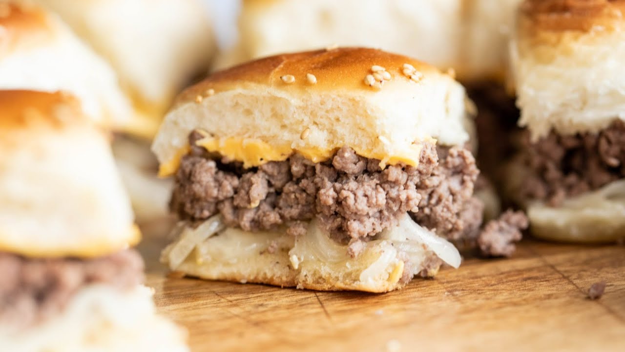 Sheet Pan Sliders Recipe - YouTube