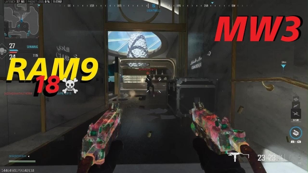 Call of Duty Modern Warfare 3, RAM9 gameplay on 6STAR (No Commentary ...