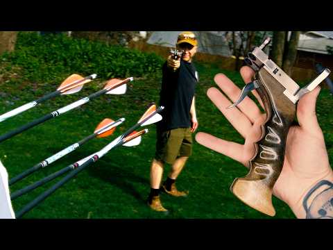 A Pistol That Shoots Full-Sized Arrows Lol