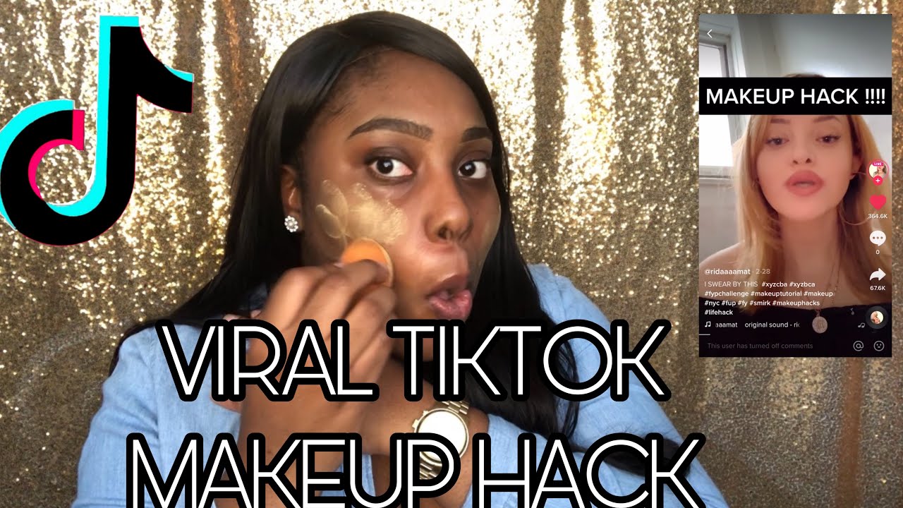 Testing A Viral Tiktok Makeup Hack Youtube