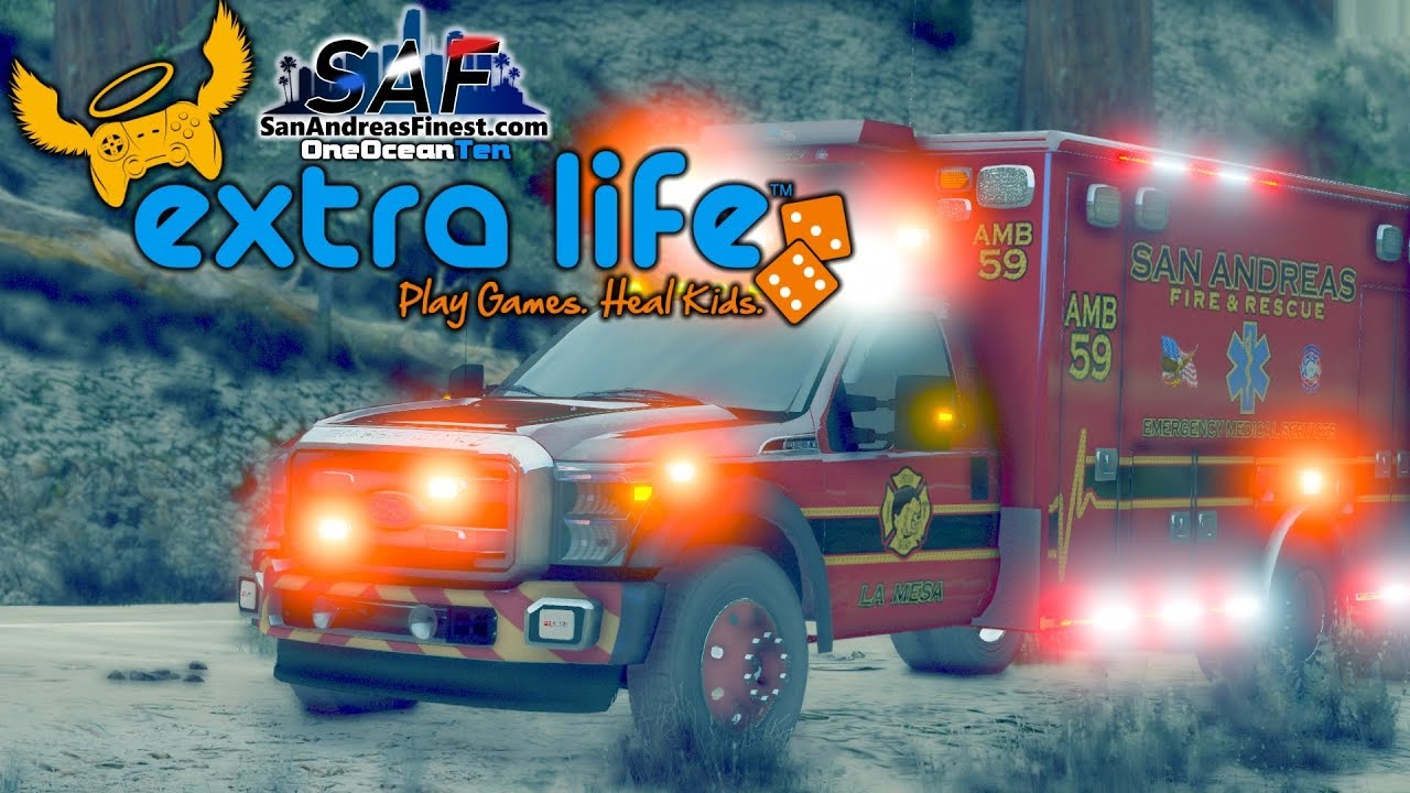 SA'F | GTA V RP - DON'T SAY "QUIET!" with Campbell! - Extra Life 12 ...