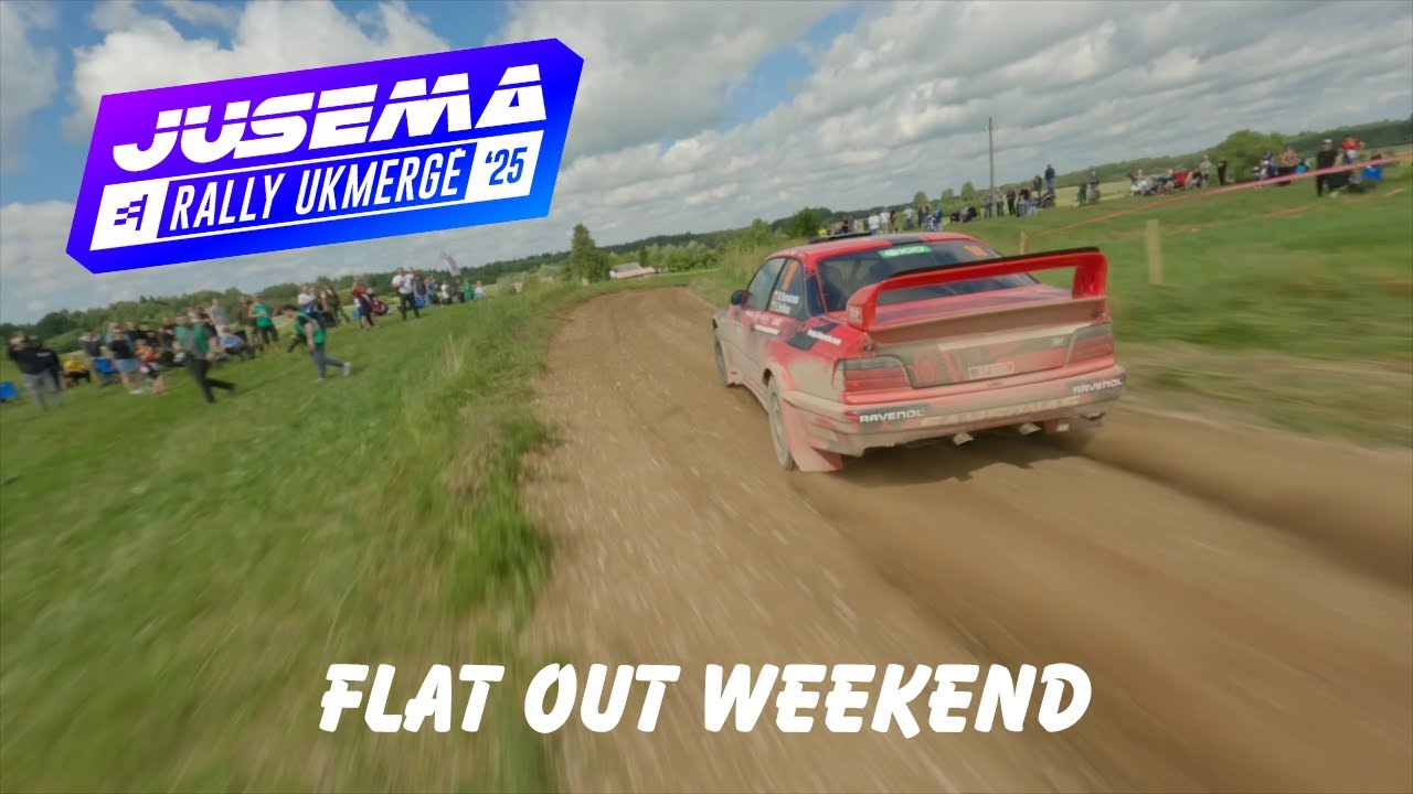 Aftermovie from flat out weekend of Jusema Rally Ukmergė 2025 - YouTube