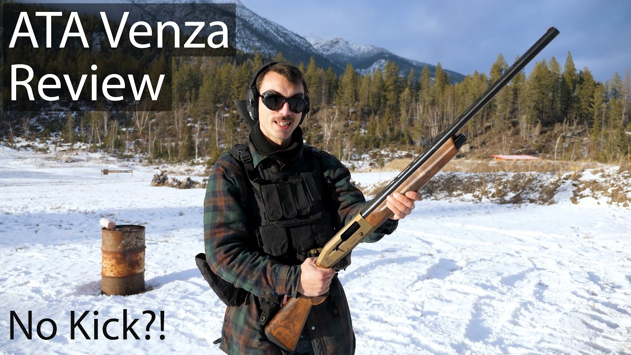 ATA Venza Semi Auto Shotgun Review | Skeet Shooting - YouTube