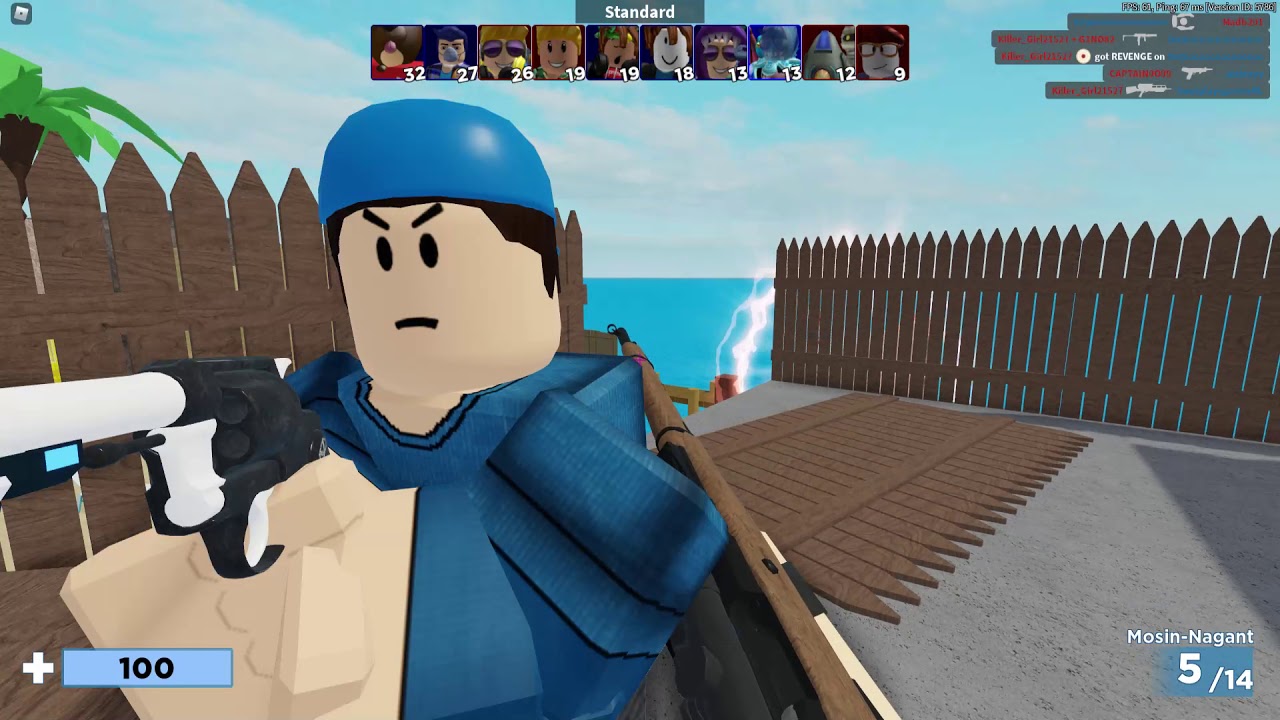 LIVE ROBLOX ARSENAL ROAD TO LEVEL50 3.0 (arsenal) episode #34 - YouTube