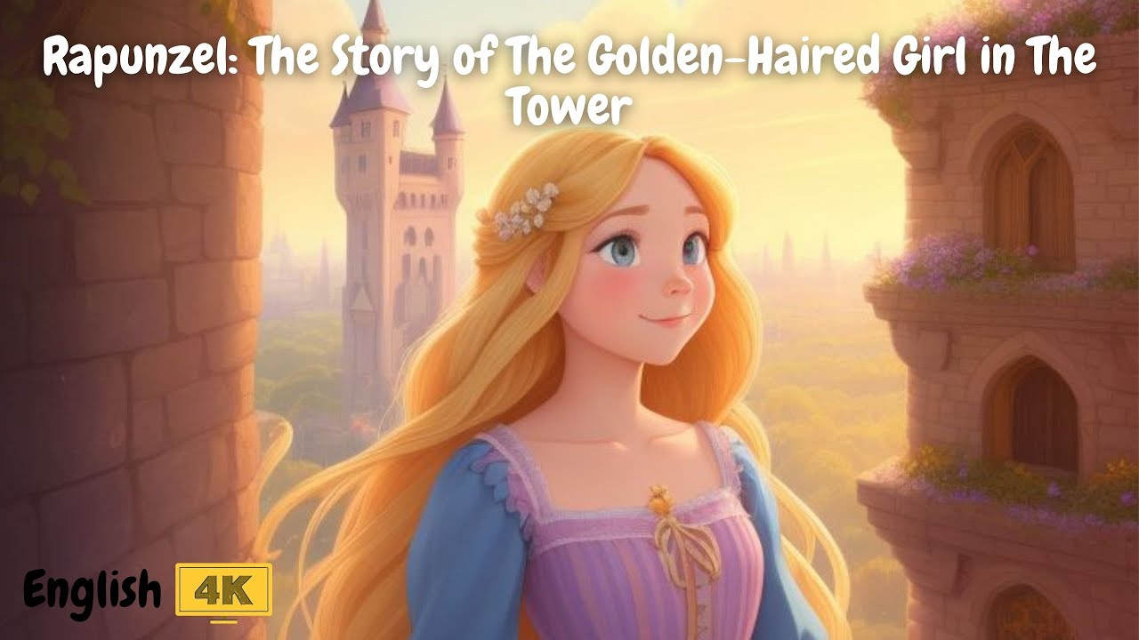 Rapunzel: The Story of The Golden-Haired Girl in The Tower Story - YouTube