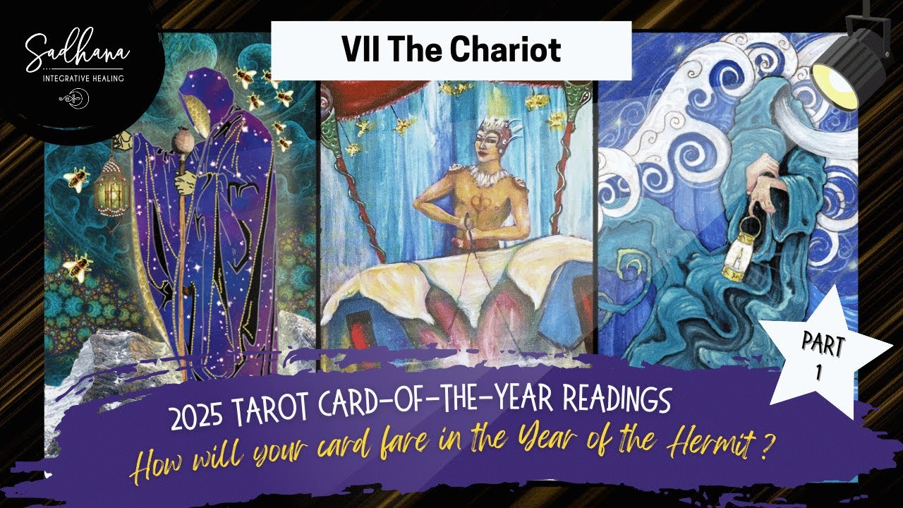 ⭐️ Your Tarot Card-of -the-Year | VII The Chariot Part 1 ♋️ - YouTube