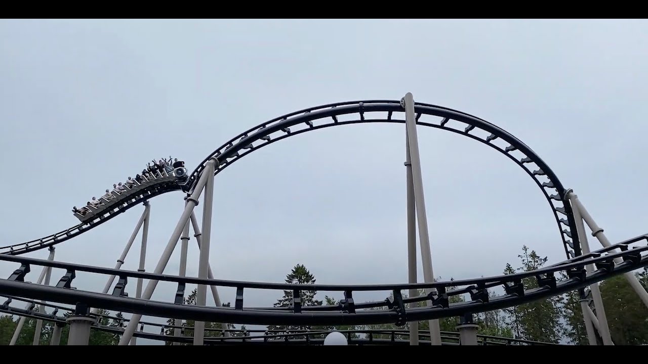 Lightning Roller Coaster in Furuvik - YouTube
