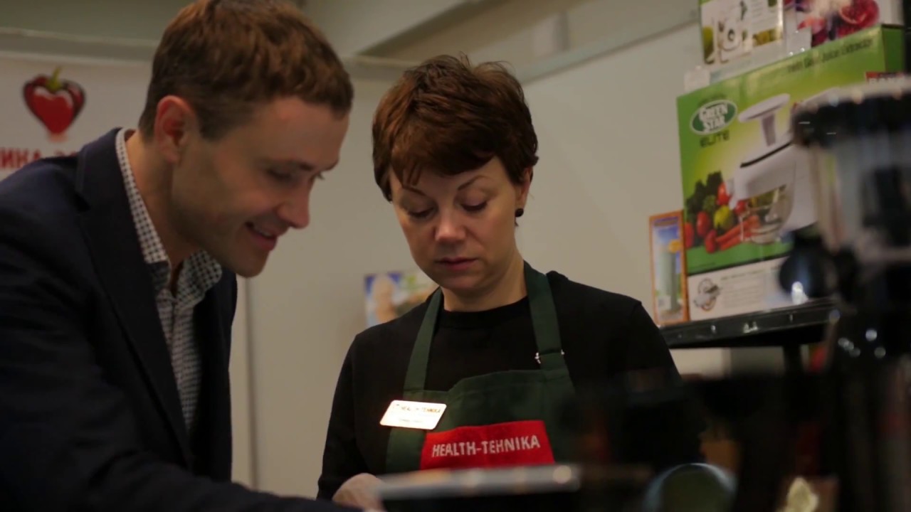 Техника здоровья на выставках - YouTube