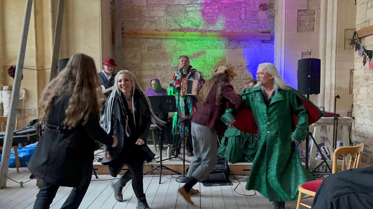 Swing Rioters jamming in Woodchester Mansion - YouTube