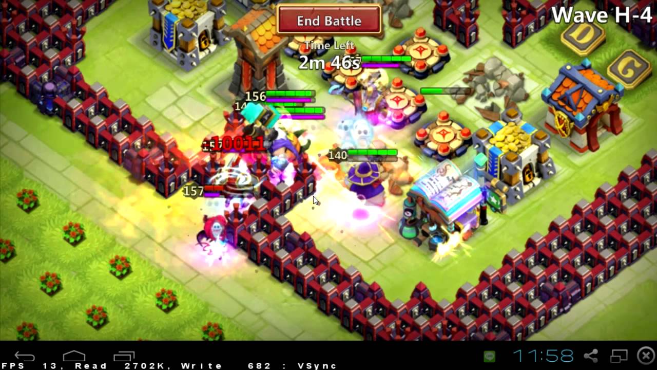 #070 HBM H Base for Town Hall 17 - Castle Clash - YouTube