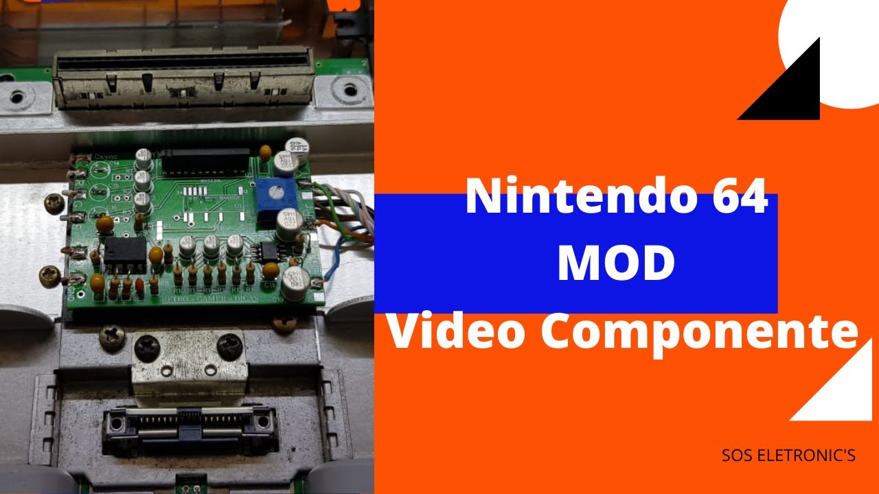 Nintendo 64 MOD Video Componente - YouTube