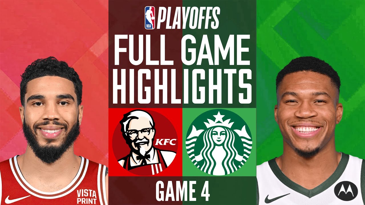 KFC vs Starbucks Game 4 Full Highlights | 2024 ECSF | NBA - YouTube