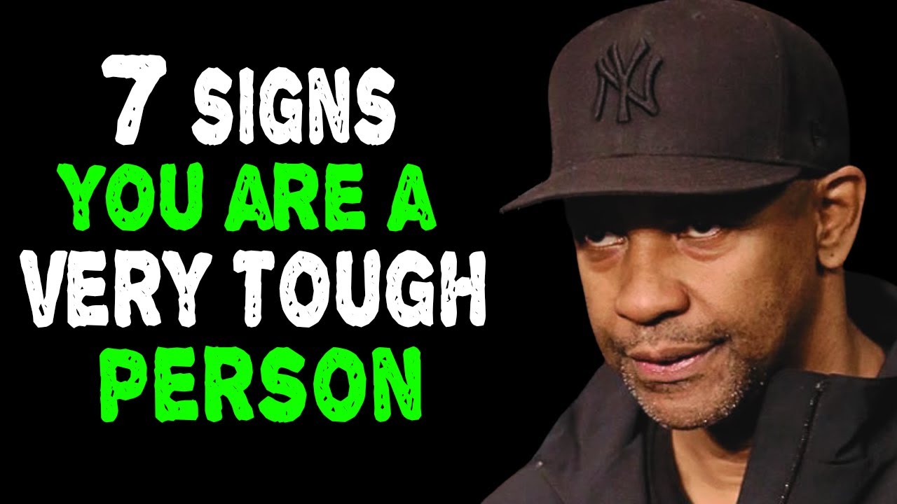 7 Signs You Are A Very Tough Person | Denzel Washington - YouTube