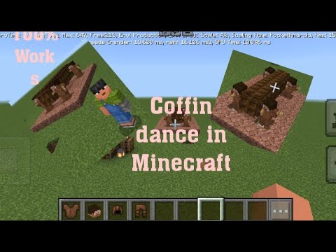 how to make coffin dance in Minecraft. - YouTube