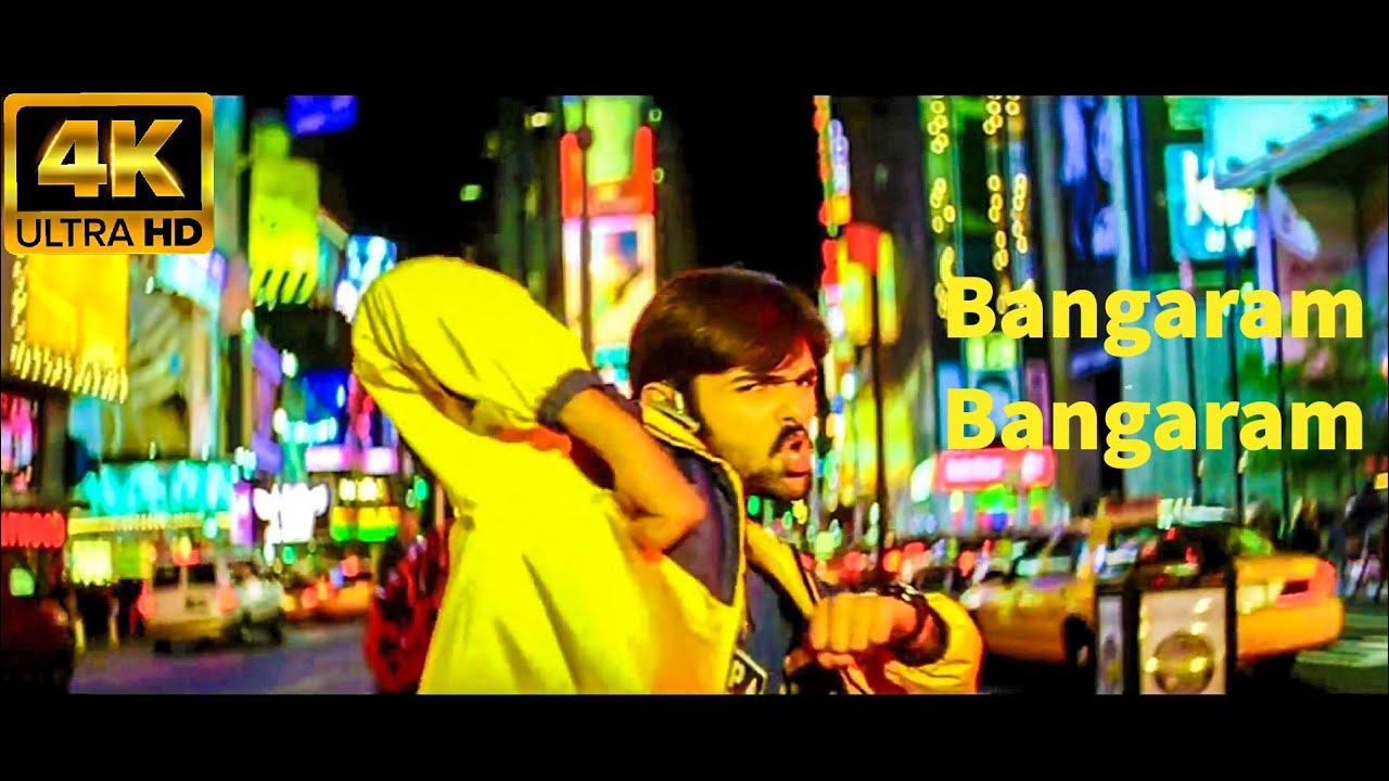 Bangaram 4k Song - Lively and Enchanting Melody from Devadas (2006)