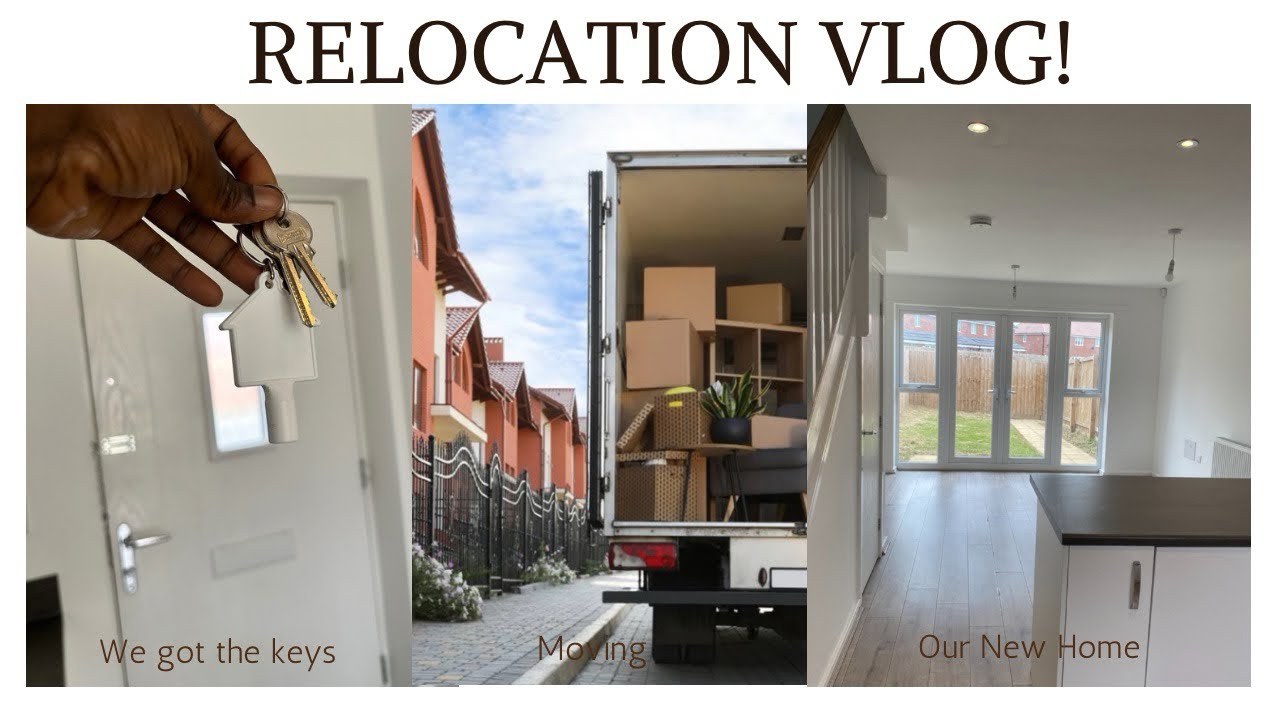 RELOCATION VLOG: We Finally Moved!+ Quick Empty House Tour; Emotional ...