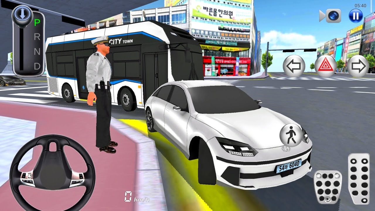 Traffic Police and Hyundai Car Driving Game: 3d Driving Class: Car Game ...