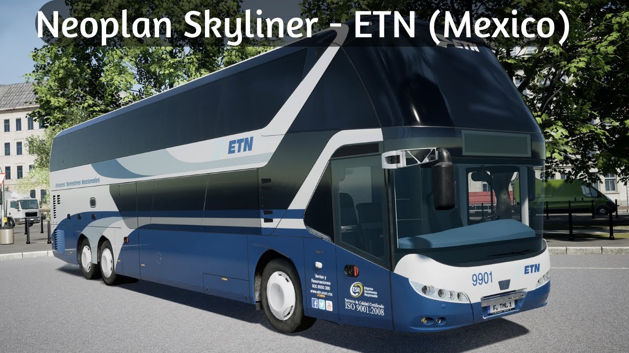 Fernbus Simulator Neoplan Skyliner Gameplay - YouTube