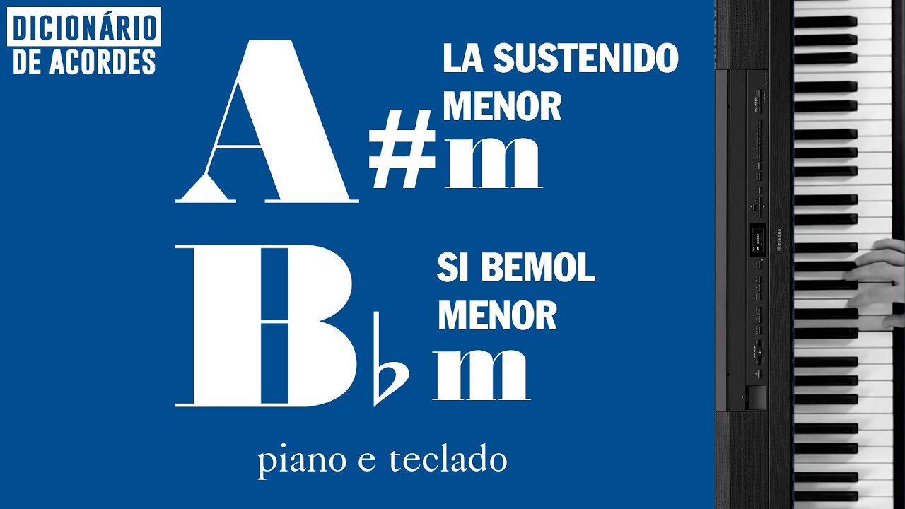 Como tocar o acorde Bbm ou A#m - YouTube