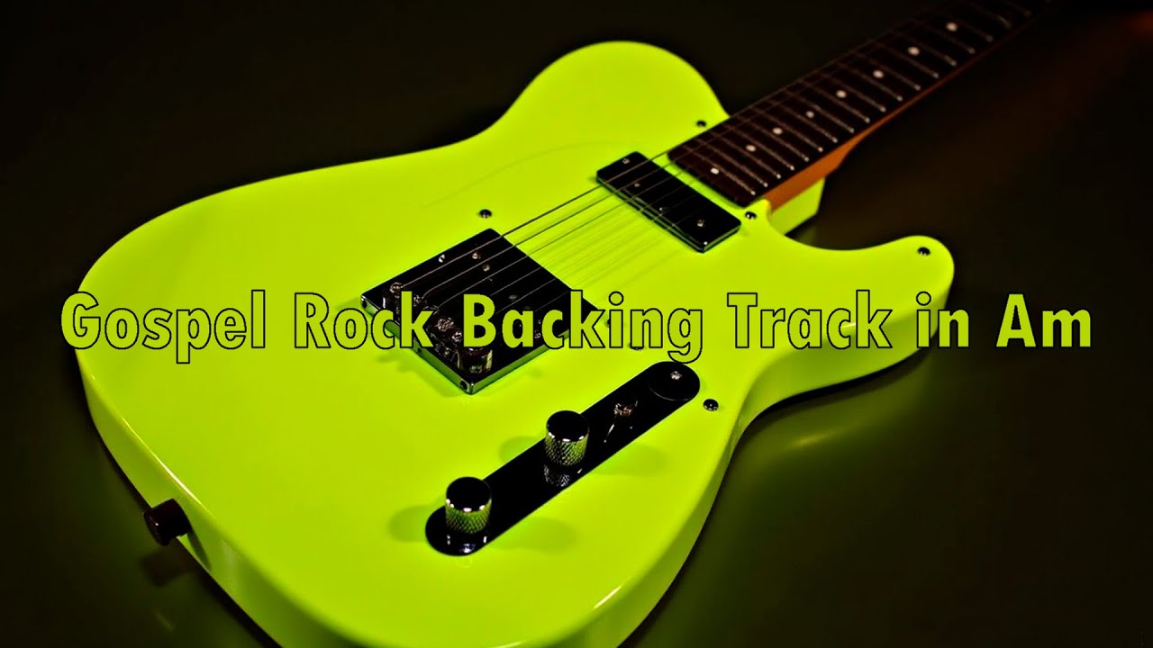 🟡 Gospel Rock 🎵 Backing Track in Am [ Am C G D ] - YouTube