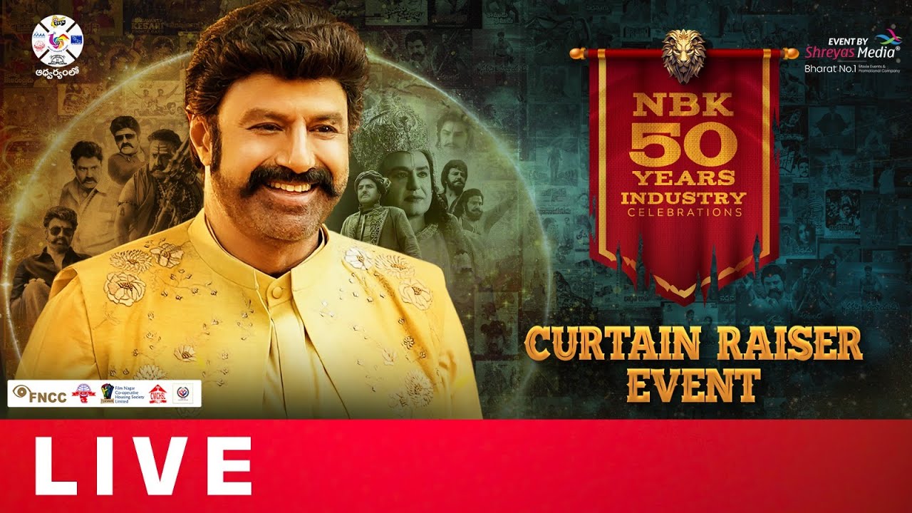 NBK 50 Years Curtain Raiser Event LIVE | Nandamuri Balakrishna ...