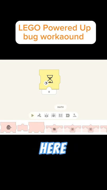 How to input decimal numbers in the LEGO Powered Up app (bug workaround) - YouTube