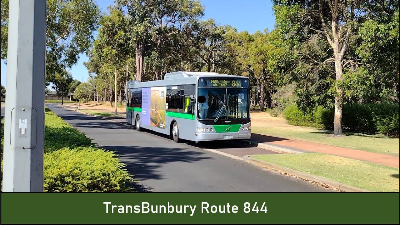 TransBunbury Route 844 | Bunbury Bus Station - Millbridge via Eaton ...
