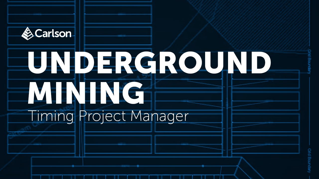 Underground Mining | Timing Project Manager (Part 3/4) - YouTube