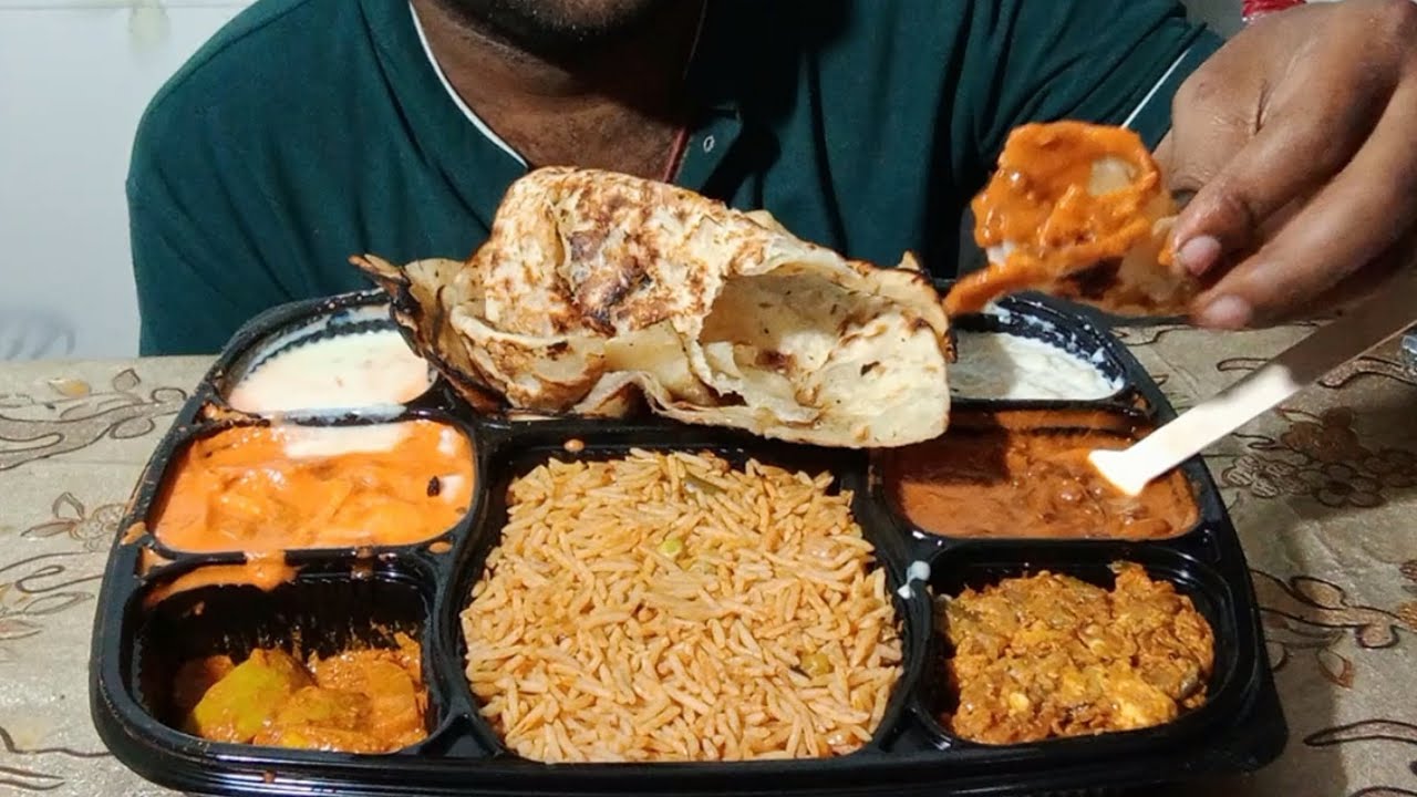 Mukbang | Deluxe Special Thali Eating show | Chatora ki duniya | Asmr ...