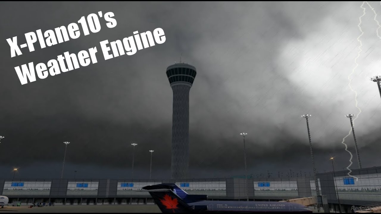 X-Plane10 64bit The Weather Engine - YouTube