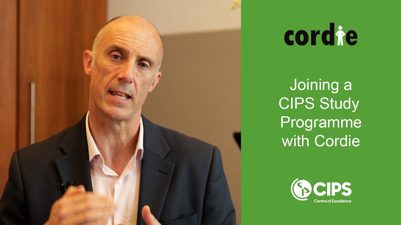 Joining a CIPS Study Programme with Cordie - YouTube