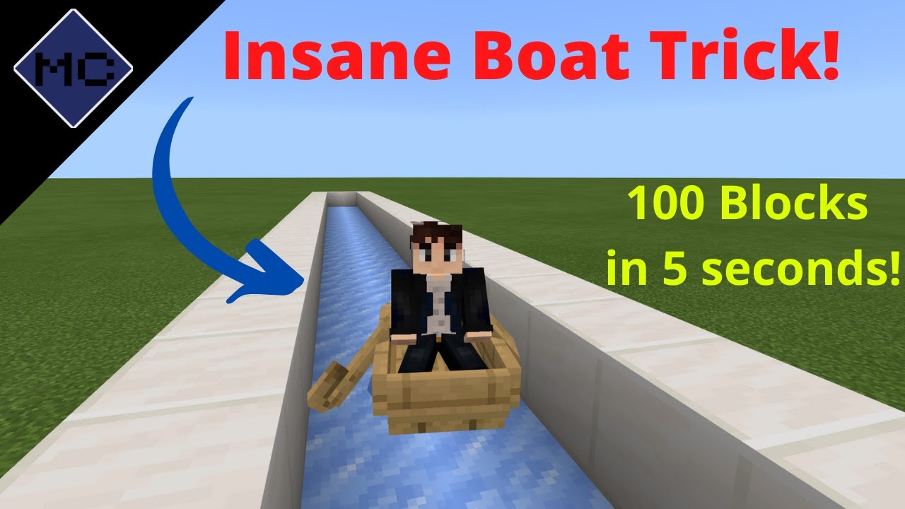 Minecraft Bedrock: How to Build an Ice Road - YouTube