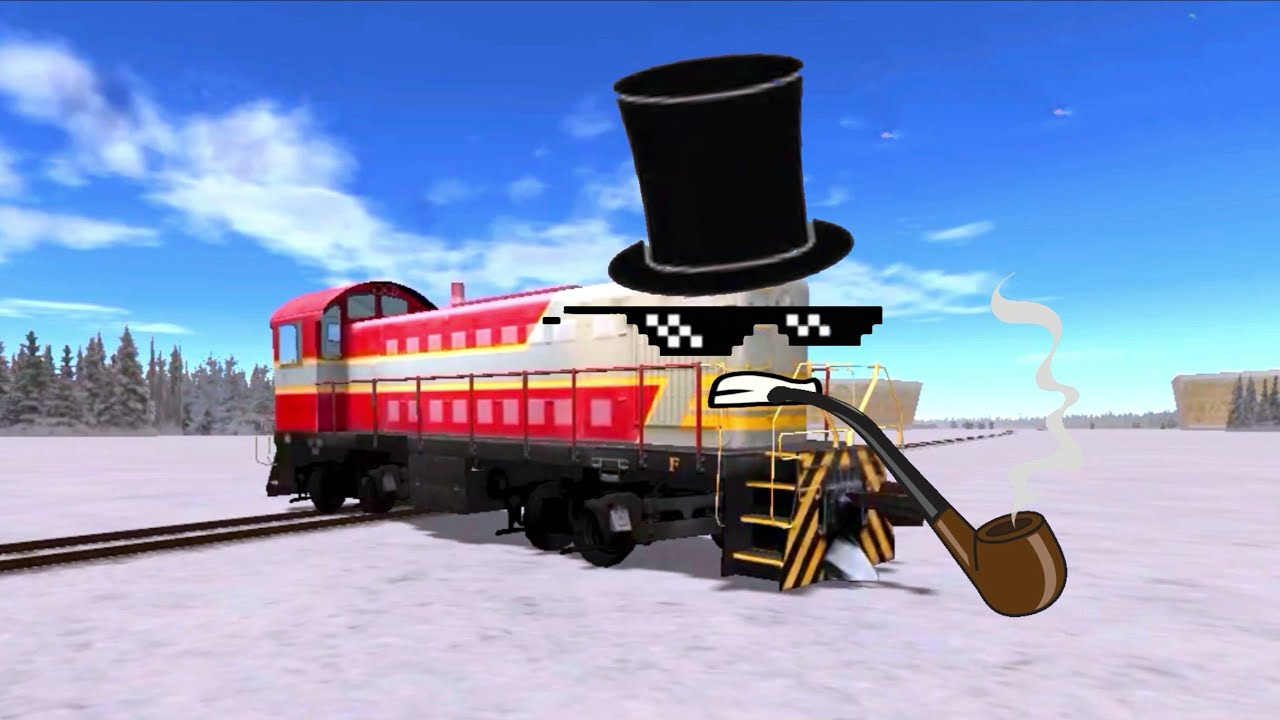 DEJA VU TRAIN DRIFT | CANADIAN PACIFIC MLW S3 | TRAIN AND RAIL YARD ...