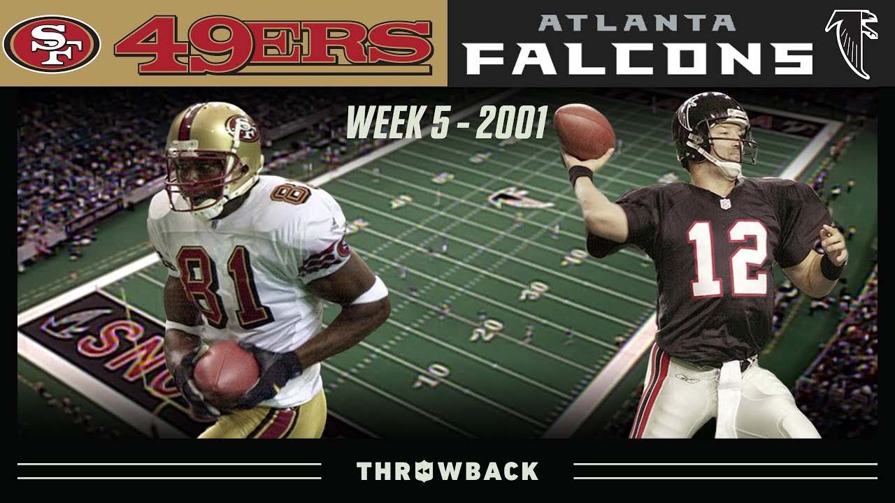 T.O. Second Half TAKEOVER! (49ers vs. Falcons 2001, Week 5) - YouTube
