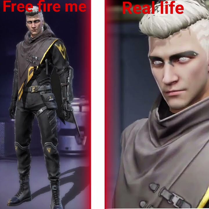 FREE FIRE IN CARECTER REAL LIFE 💥 - YouTube