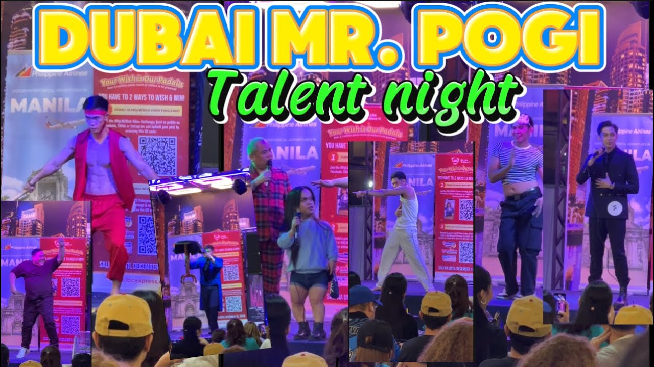 Dubai Mr. Pogi 2024 talent show - YouTube