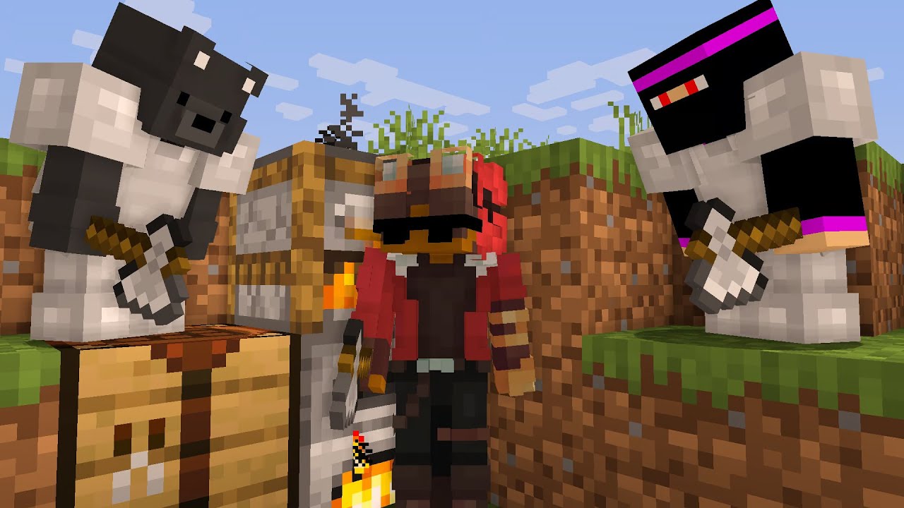 Minecraft Speedrunner VS 2 Hunters GRAND FINALE - YouTube