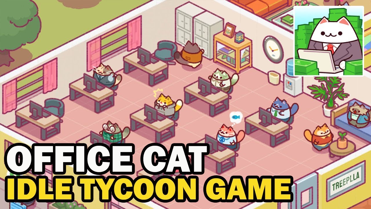 Office Cat Idle Tycoon Game - Gameplay Walkthrough ( Android, iOS ...