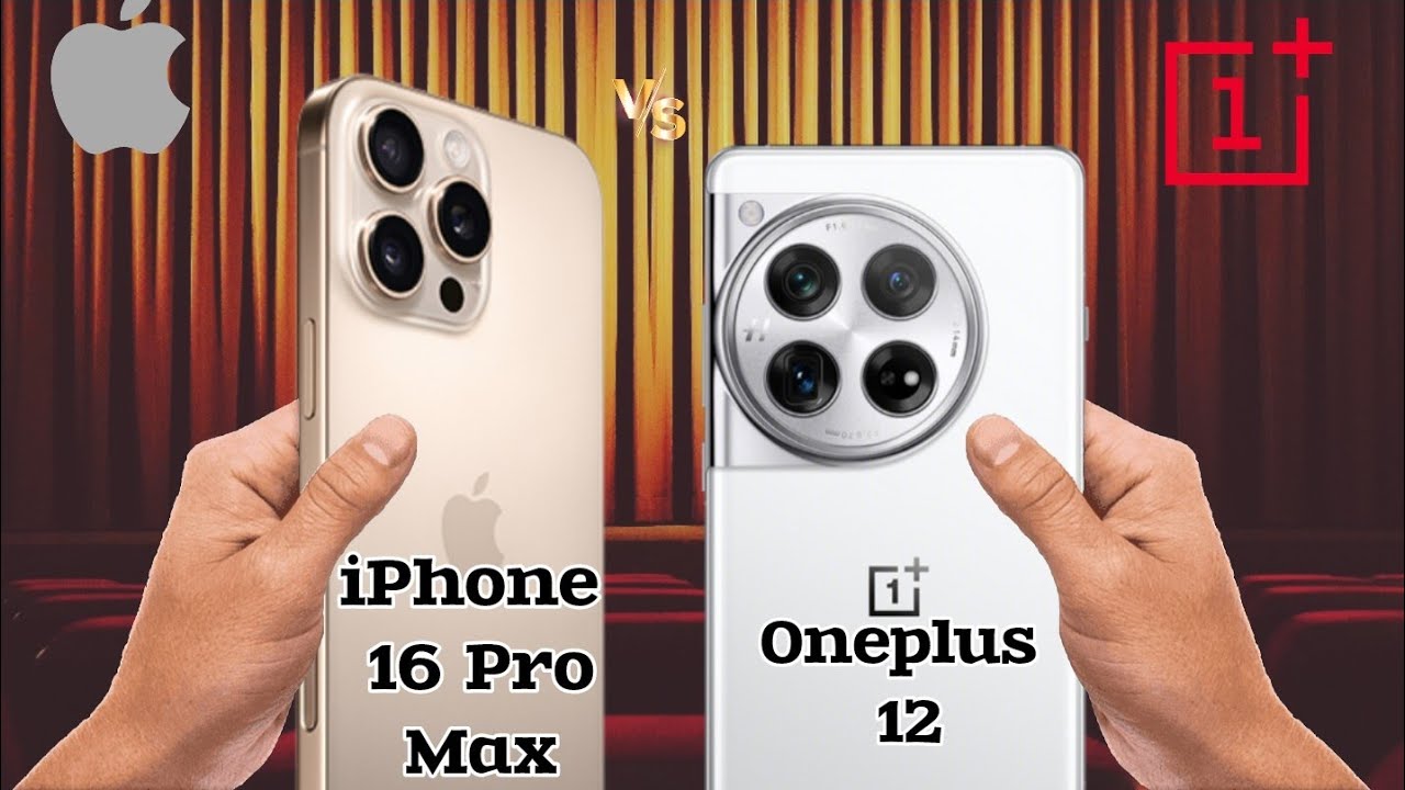 iPhone 16 Pro Max 🆚 Oneplus 12 características, descripción full en ...